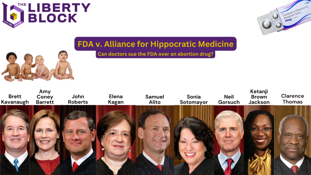 SCOTUS: Doctors Can't Sue FDA Over Abortion Drug - The Liberty Block