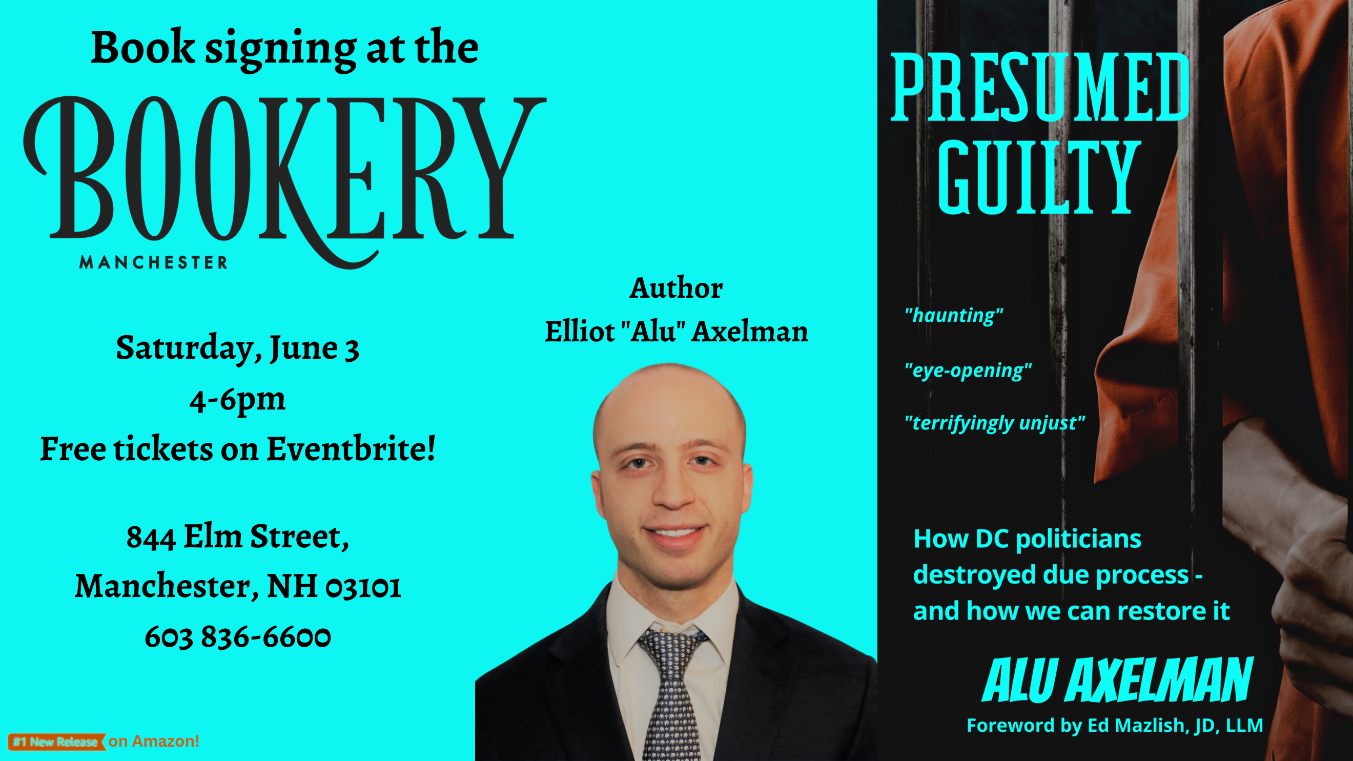Alu Axelman Holding Book-Signing Event In Manchester! - The Liberty Block