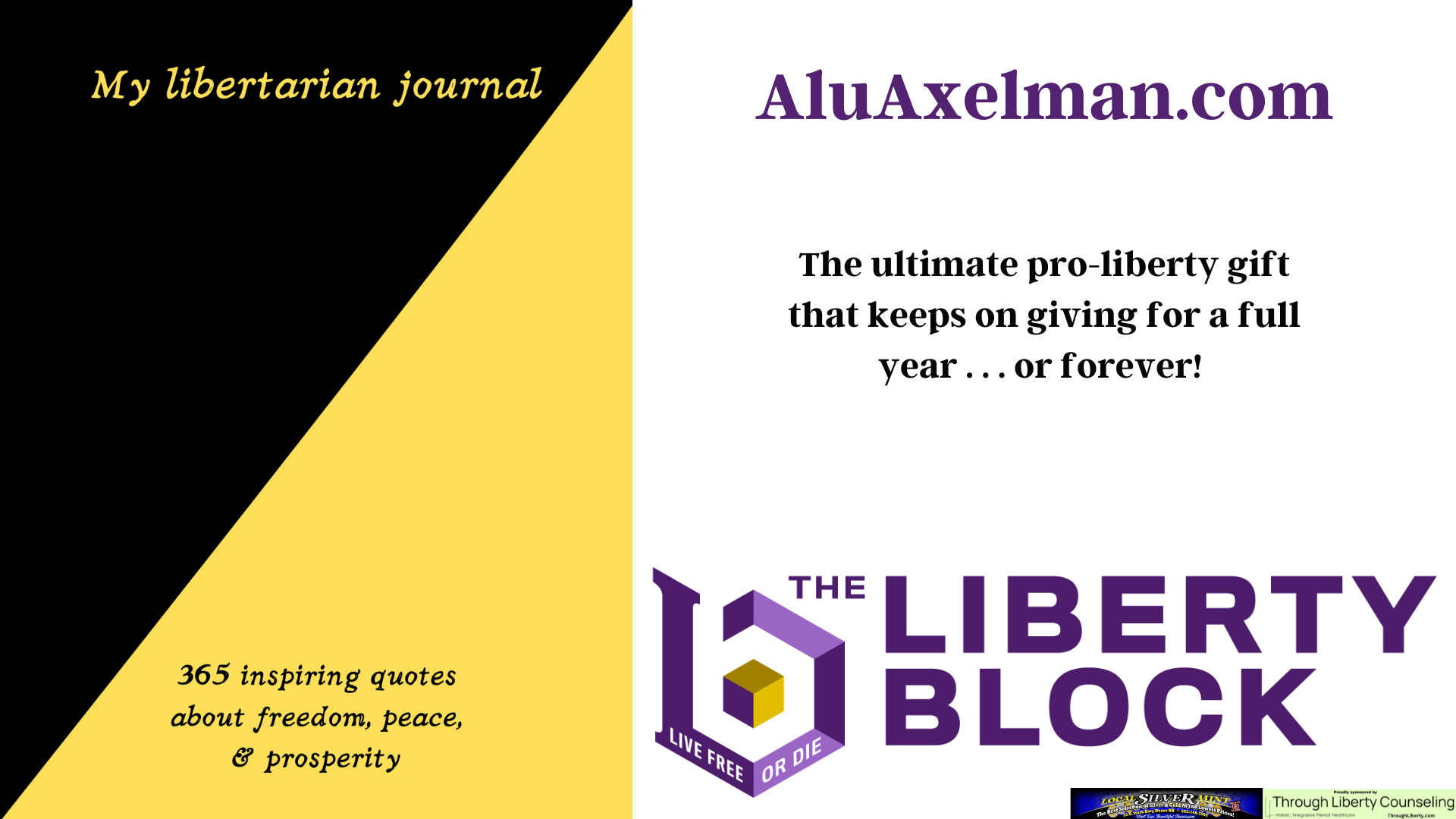 Alu Publishes Daily Journal For Liberty Inspiration! - The Liberty Block